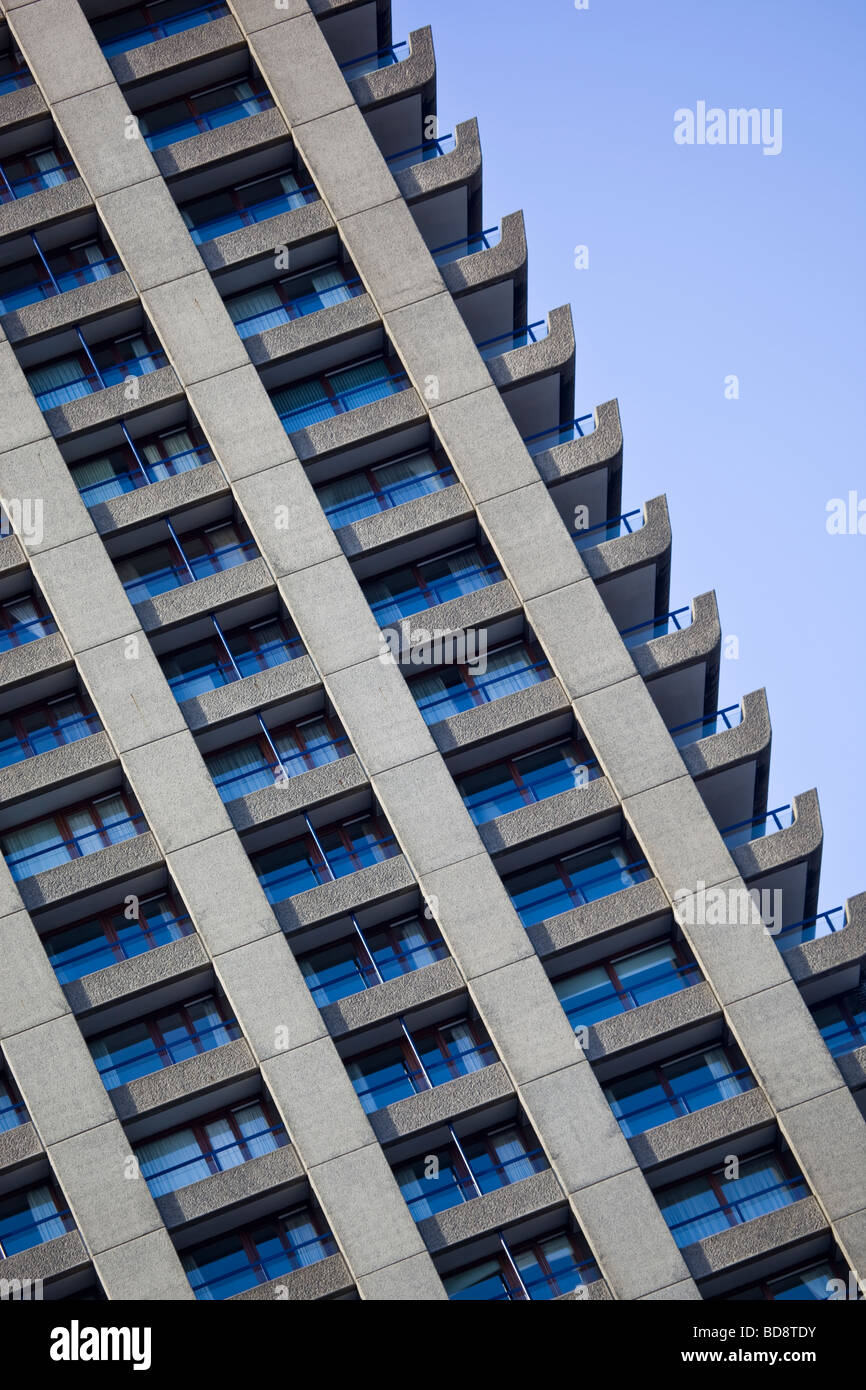 Tower Apartment Block at the Barbican London Stock Photo - Alamy