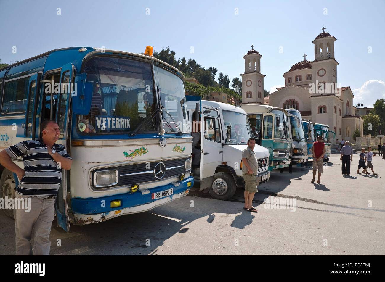 Albanian buses hi-res stock photography and images - Alamy