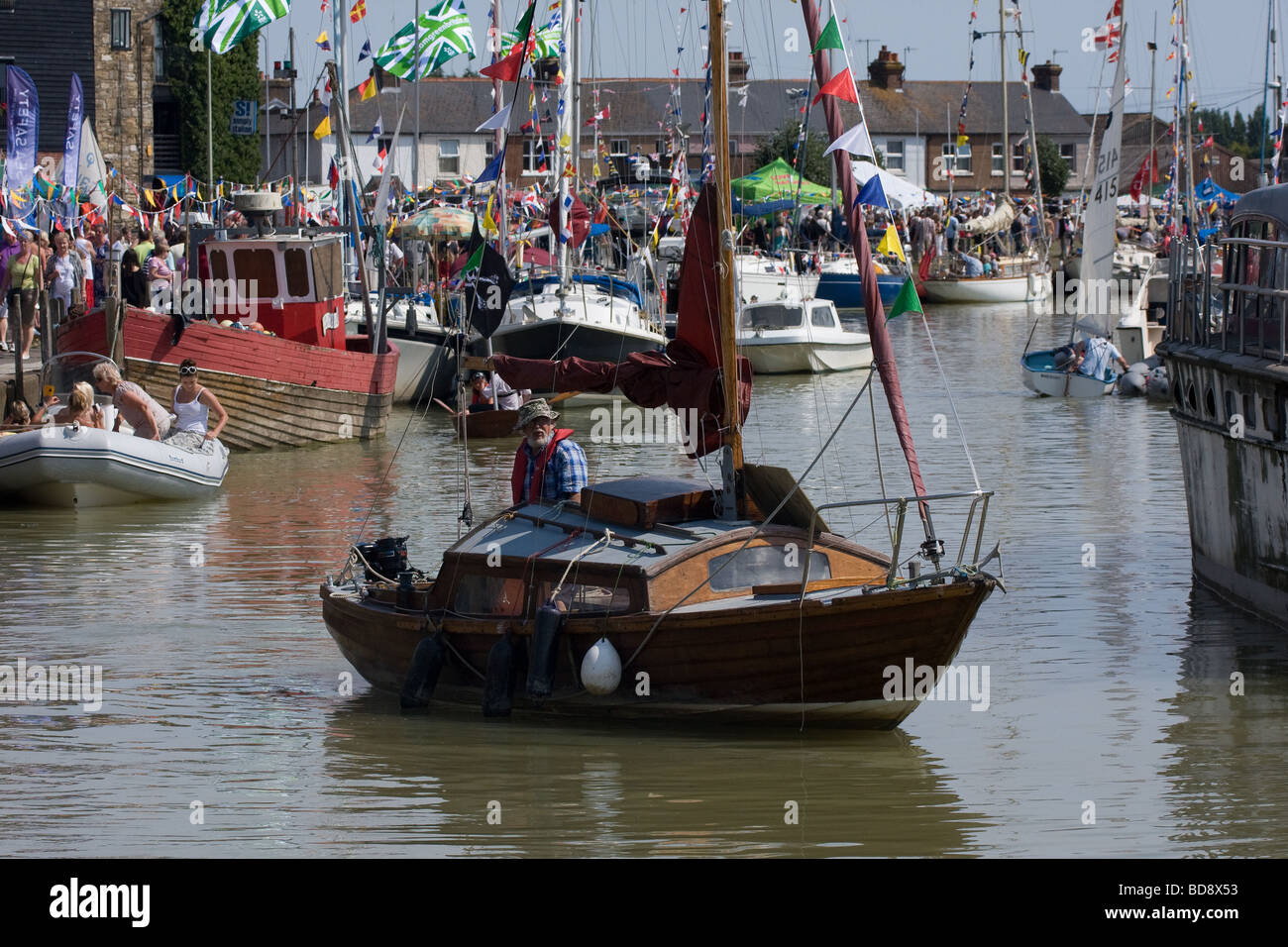maritime festival Rye Strand Quay river tillingham east sussex england ...