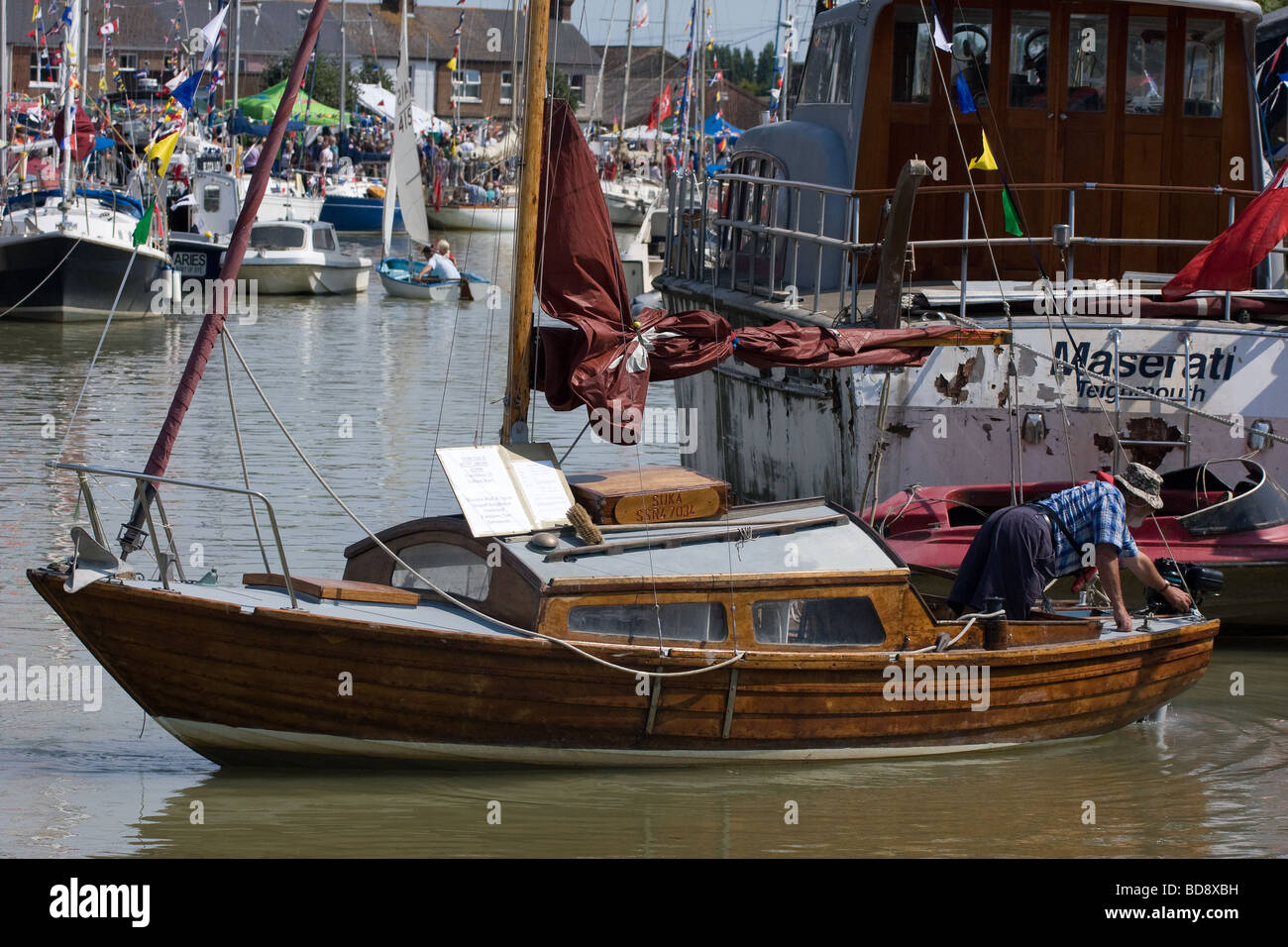 maritime festival Rye Strand Quay river tillingham east sussex england ...