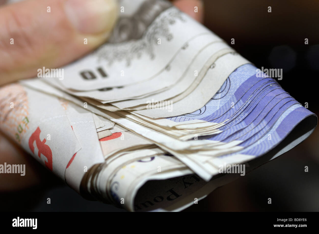 British Sterling Bank Notes High Resolution Stock Photography and ...