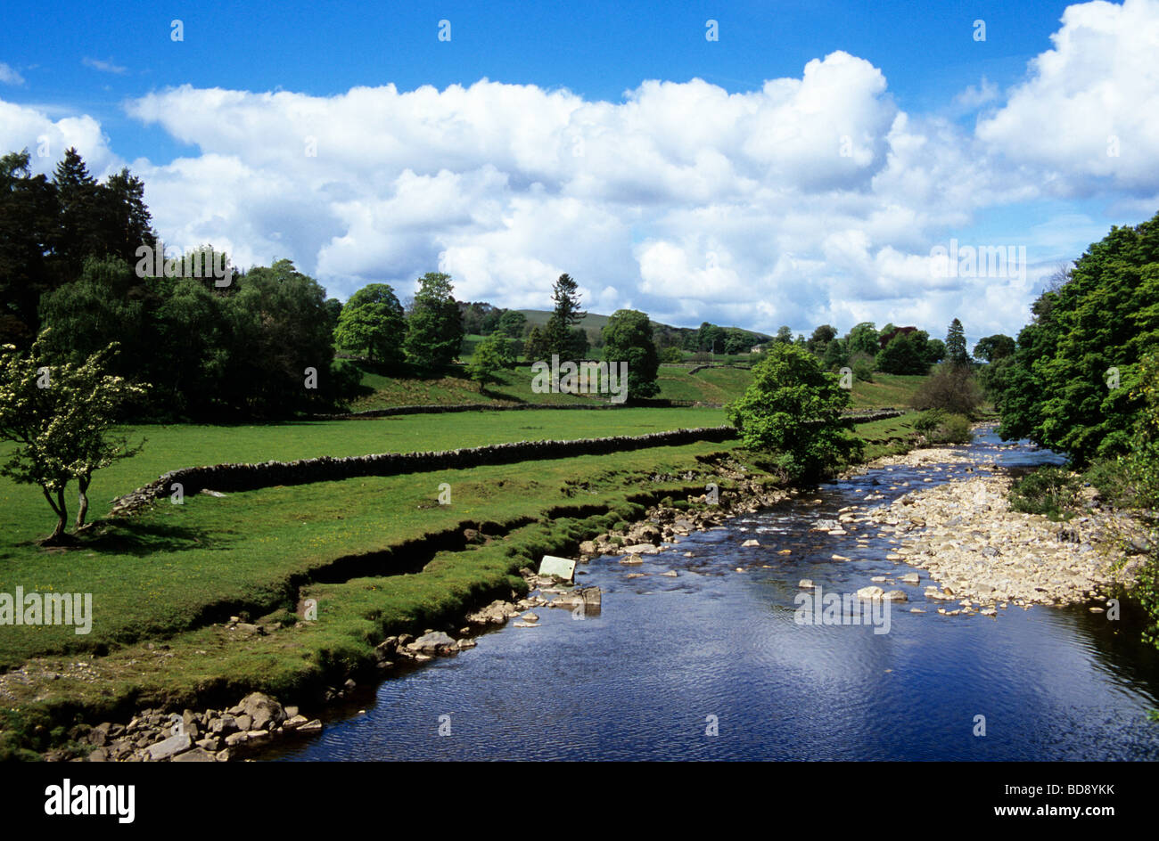 The River South Tyne near Alston Stock Photo - Alamy