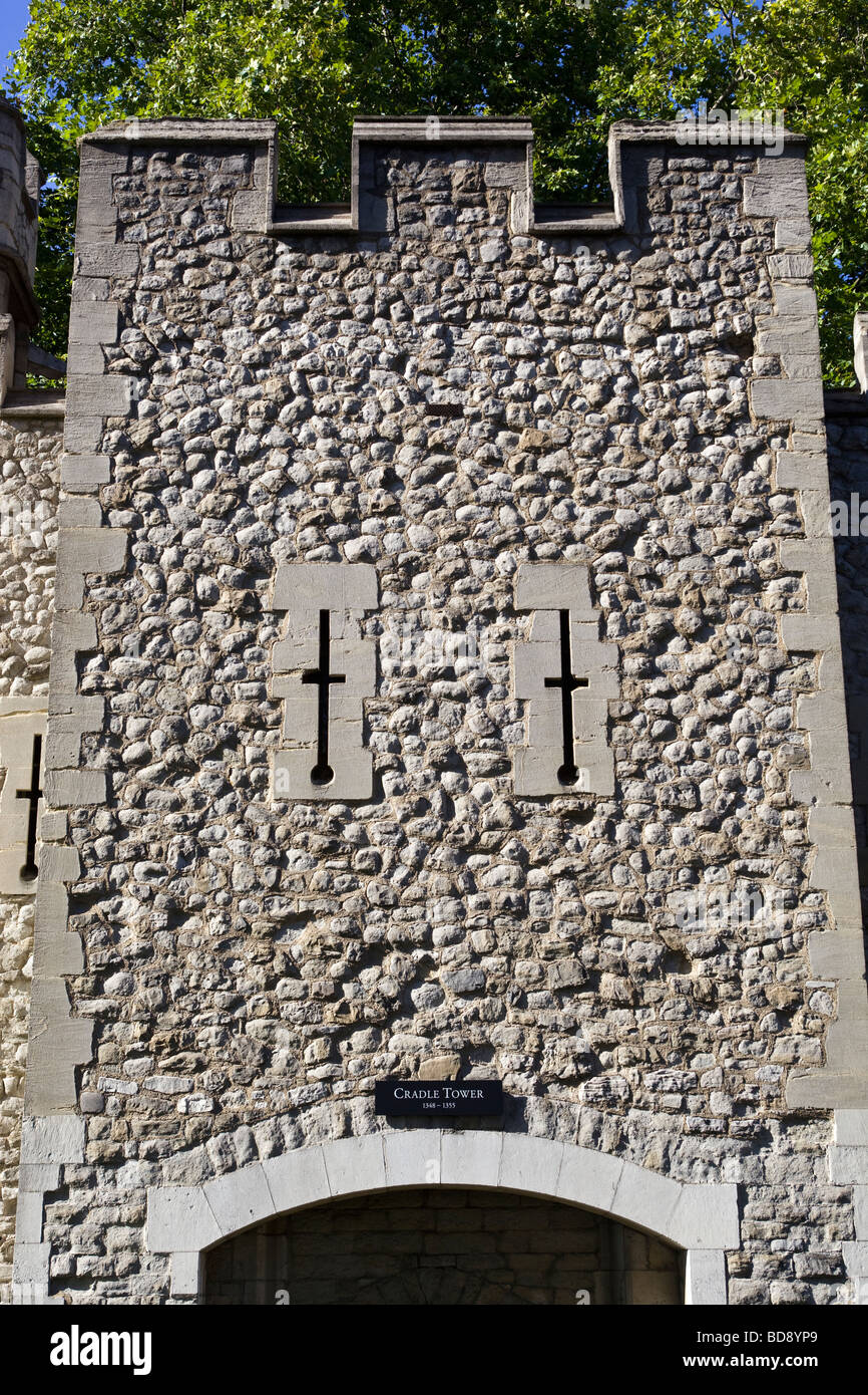 Cradle Tower at the Tower of London Stock Photo - Alamy