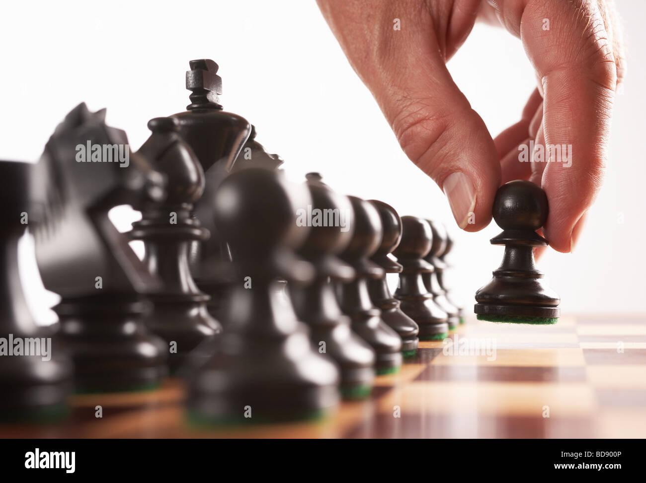 chess first move Stock Photo - Alamy