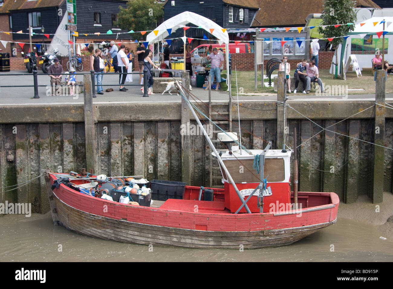 maritime festival Rye Strand Quay river tillingham east sussex england ...