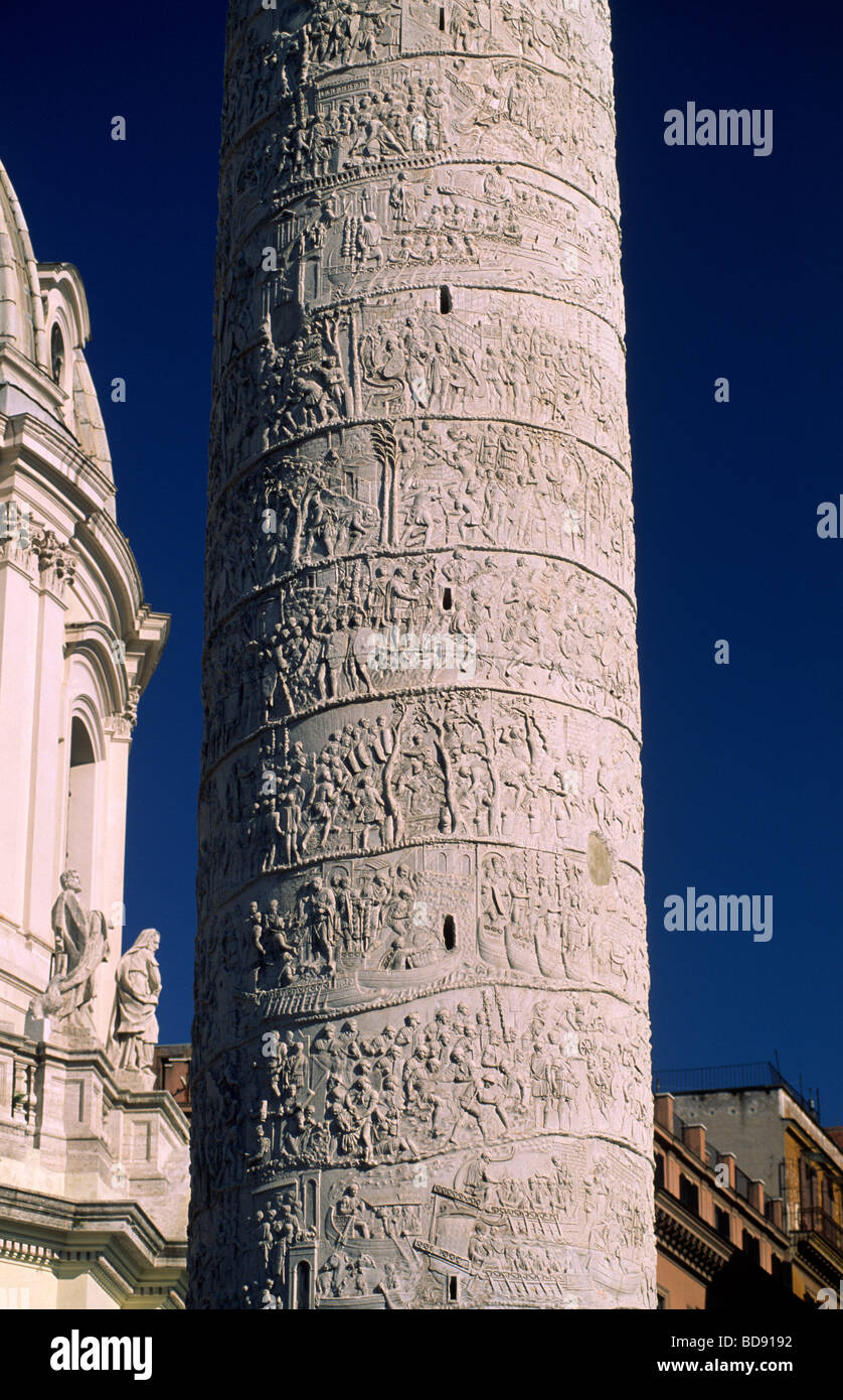 Column of trajan bas relief hi-res stock photography and images - Alamy