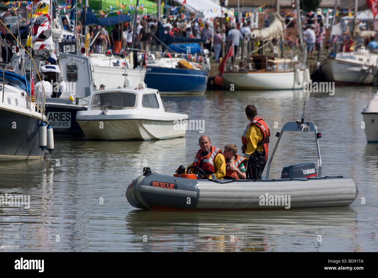 maritime festival Rye Strand Quay river tillingham east sussex england ...