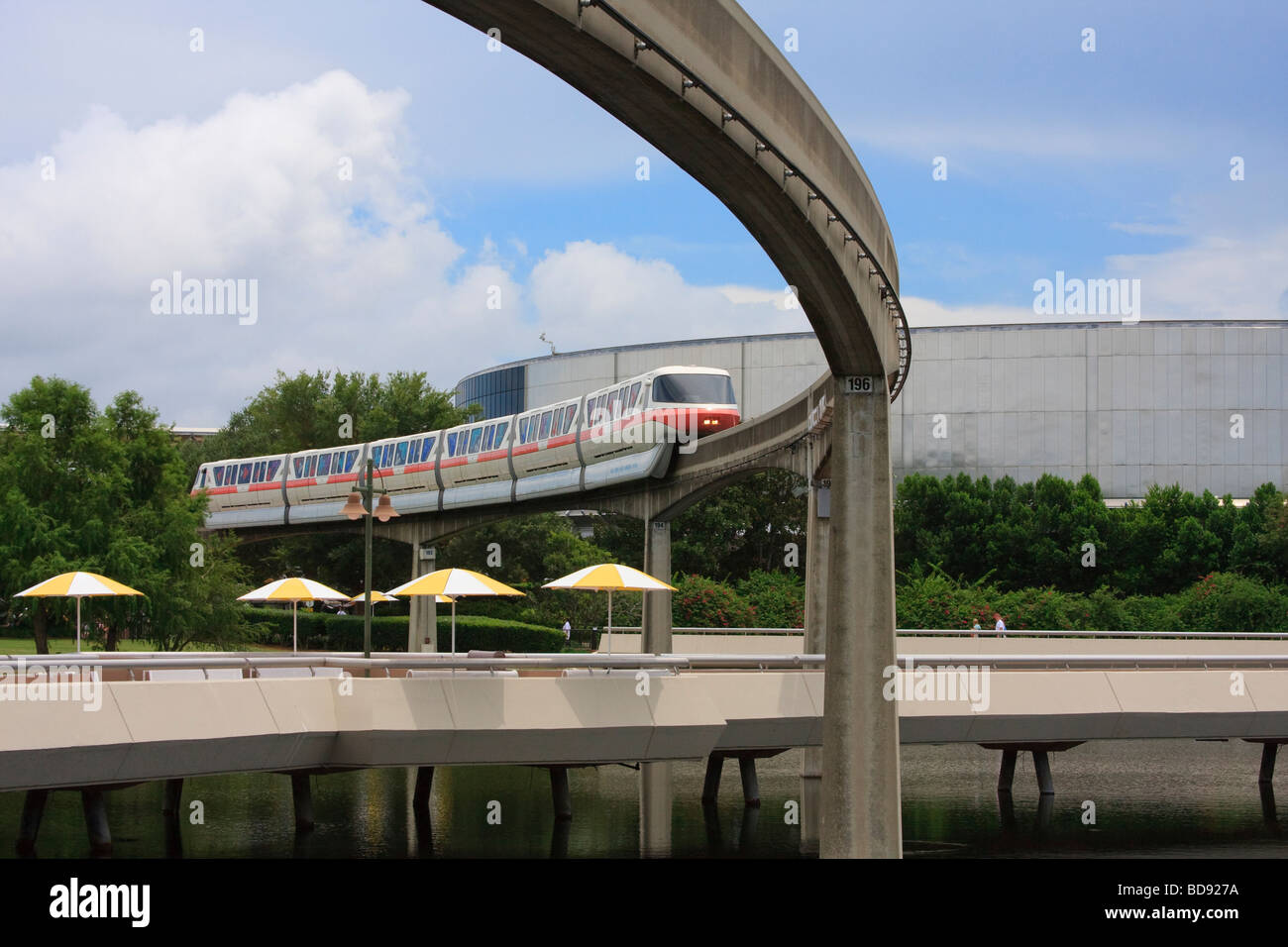 Monorail in Epcot Stock Photo - Alamy