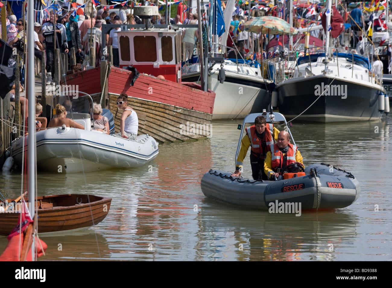 maritime festival Rye Strand Quay river tillingham east sussex england ...