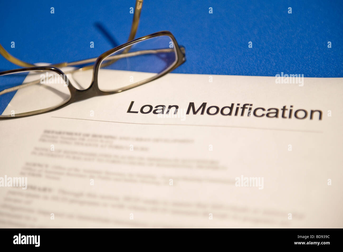 Loan modification hi-res stock photography and images - Alamy