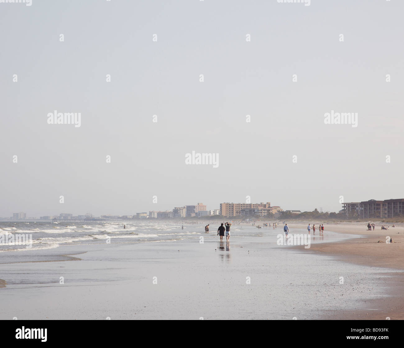 walking on beach Stock Photo - Alamy