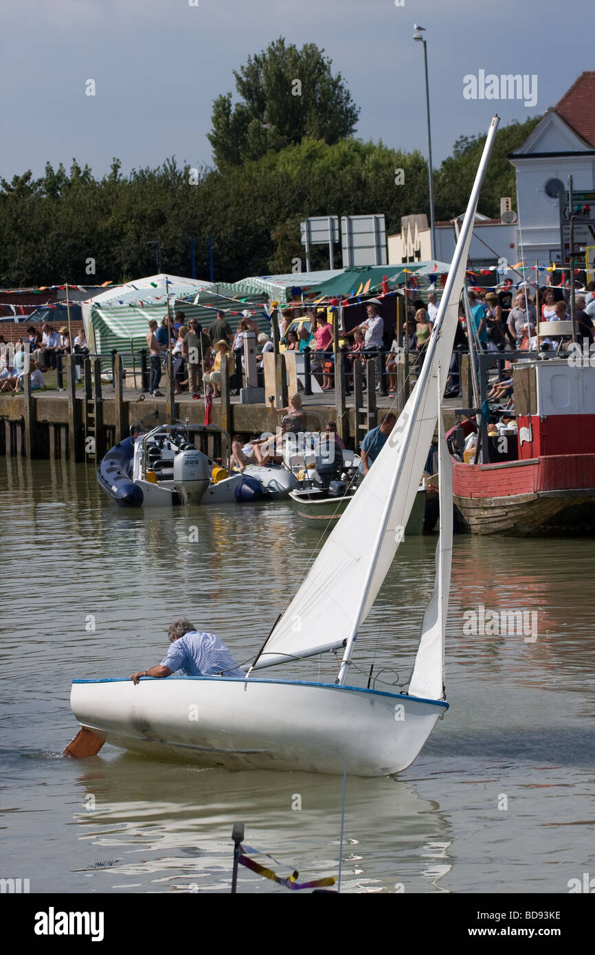 maritime festival Rye Strand Quay river tillingham east sussex england ...