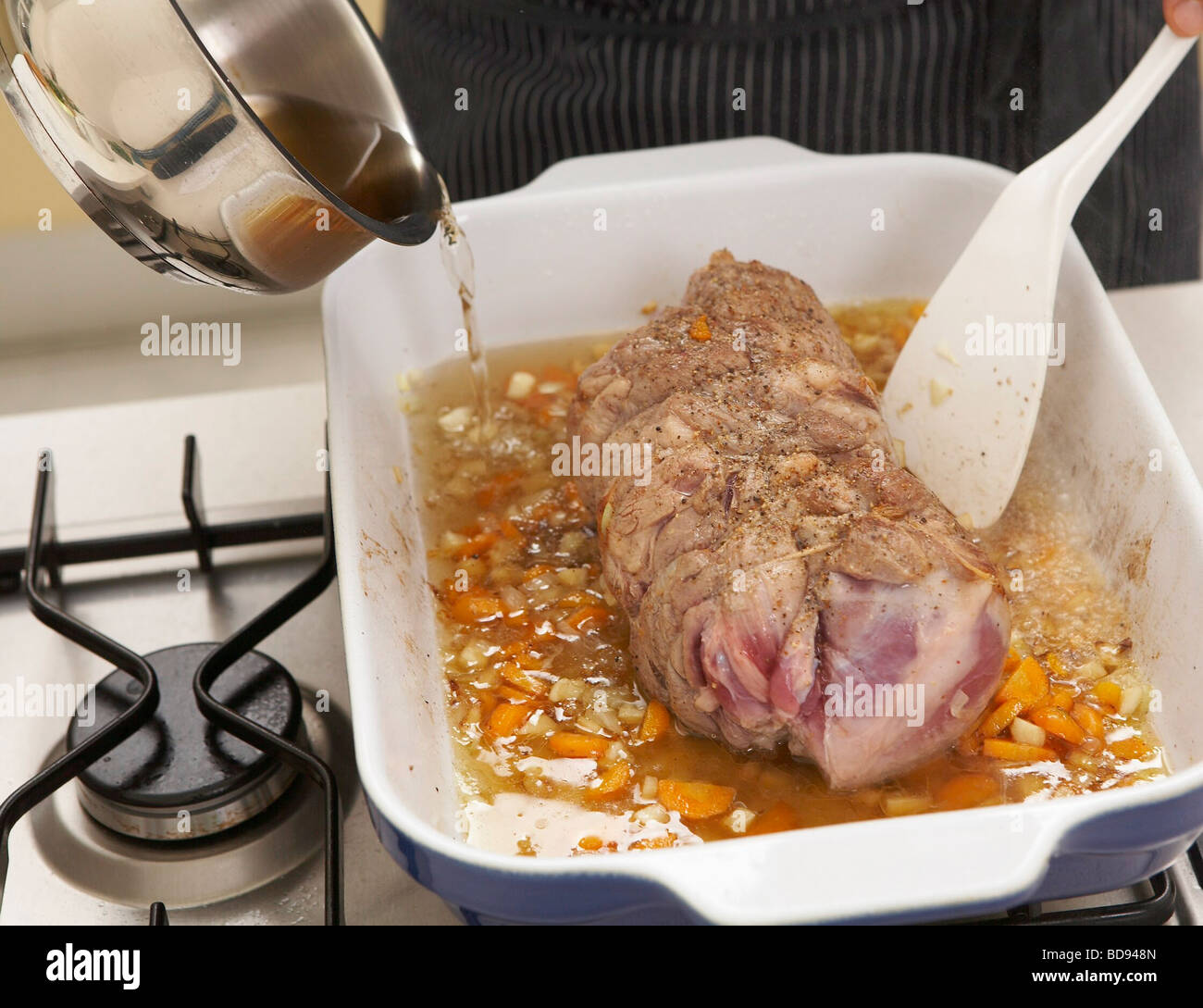 String meat hands hi-res stock photography and images - Alamy