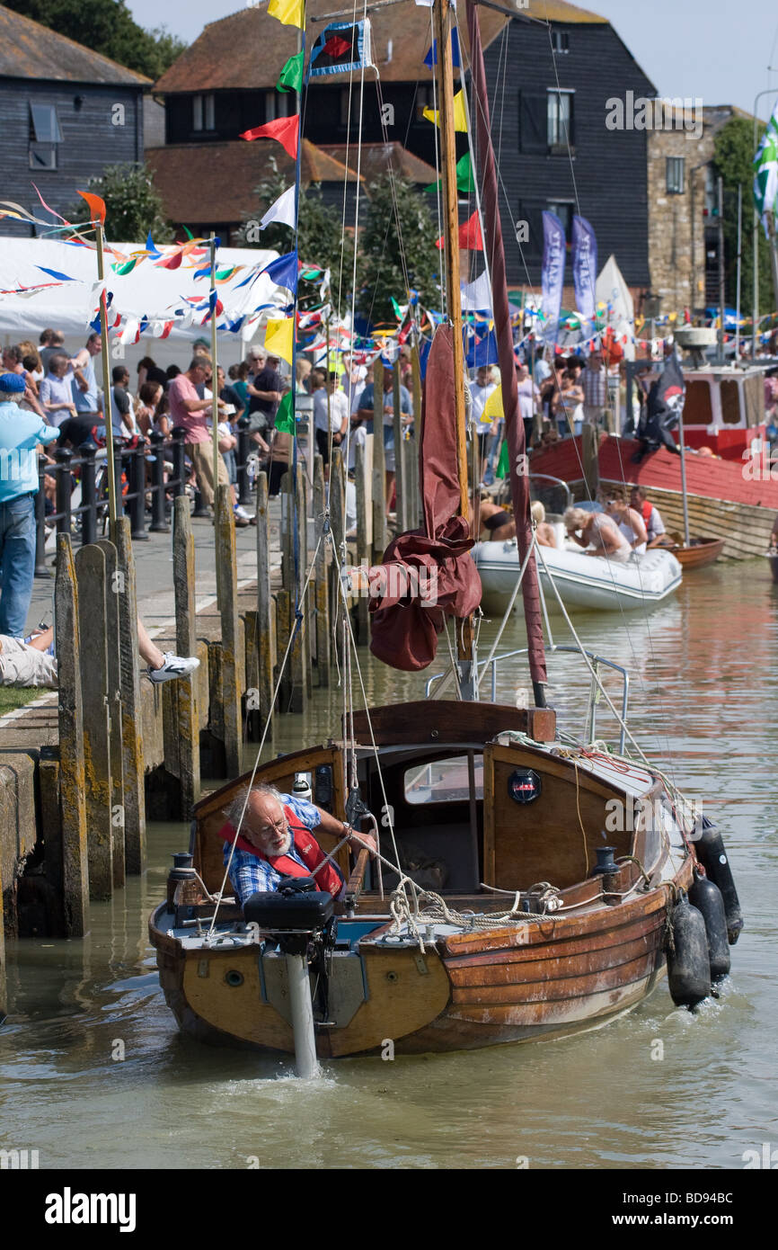maritime festival Rye Strand Quay river tillingham east sussex england ...