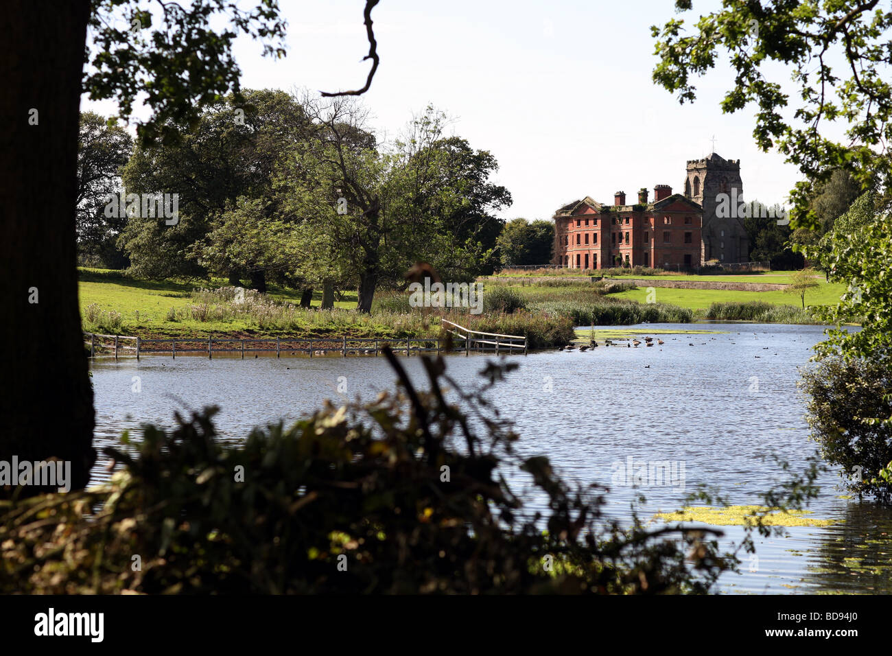 Ranton Abbey in Staffordshire Stock Photo - Alamy