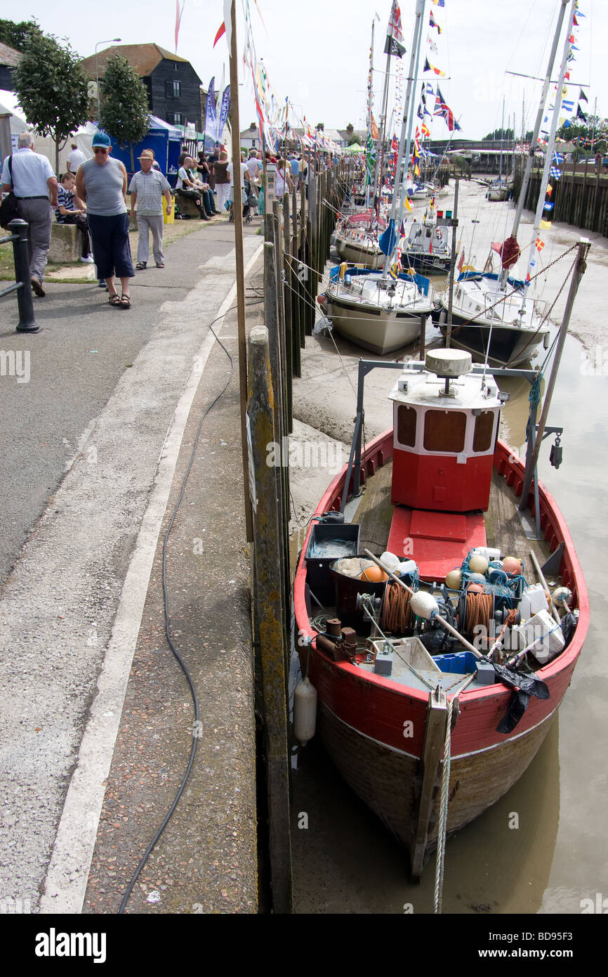 maritime festival Rye Strand Quay river tillingham east sussex england ...