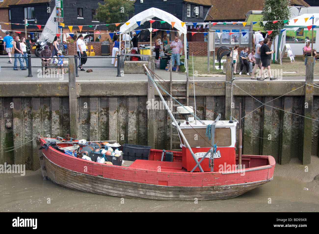 maritime festival Rye Strand Quay river tillingham east sussex england ...