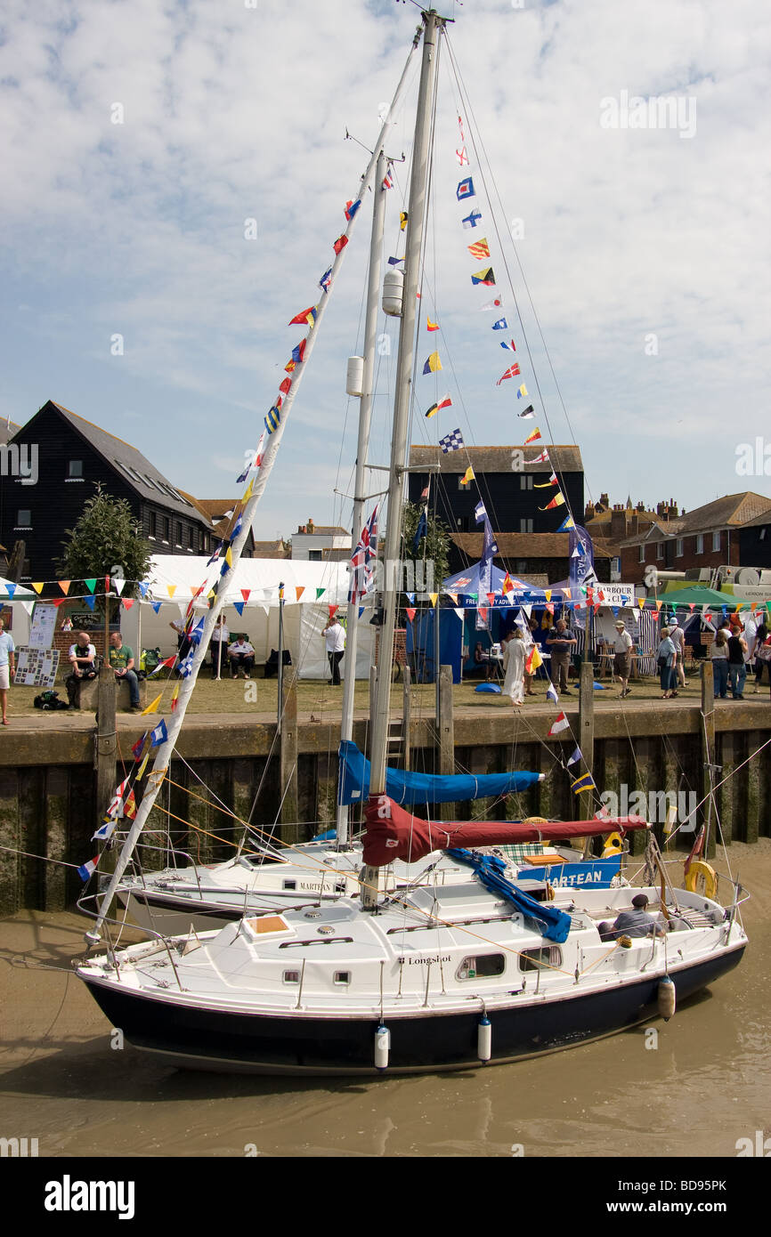 maritime festival Rye Strand Quay river tillingham east sussex england ...