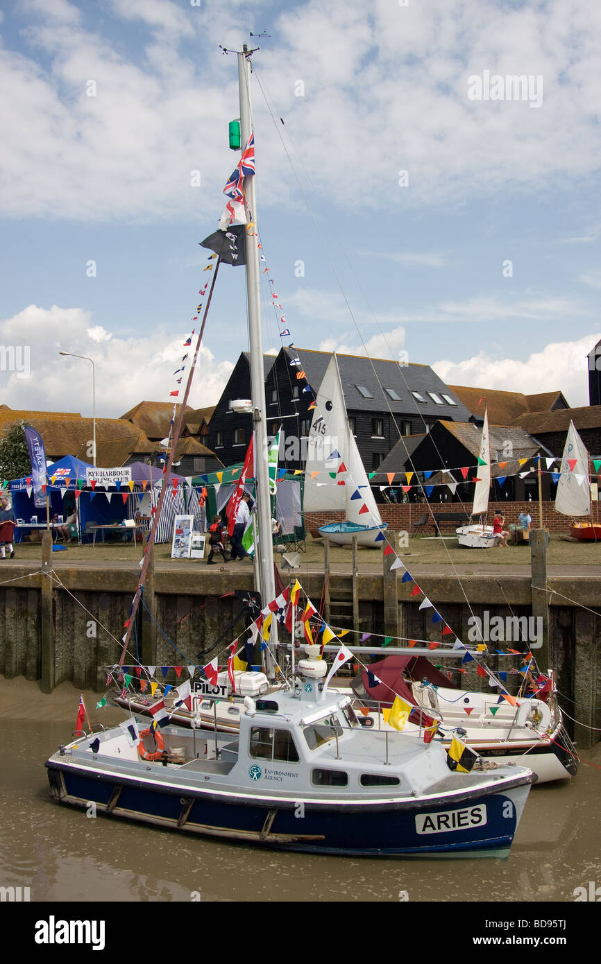 maritime festival Rye Strand Quay river tillingham east sussex england ...