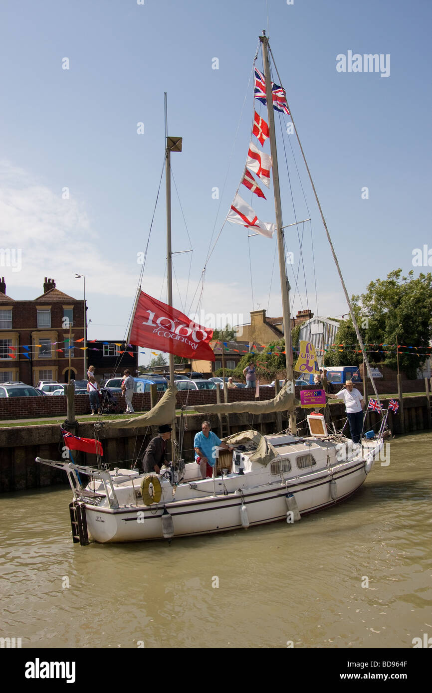maritime festival Rye Strand Quay river tillingham east sussex england ...