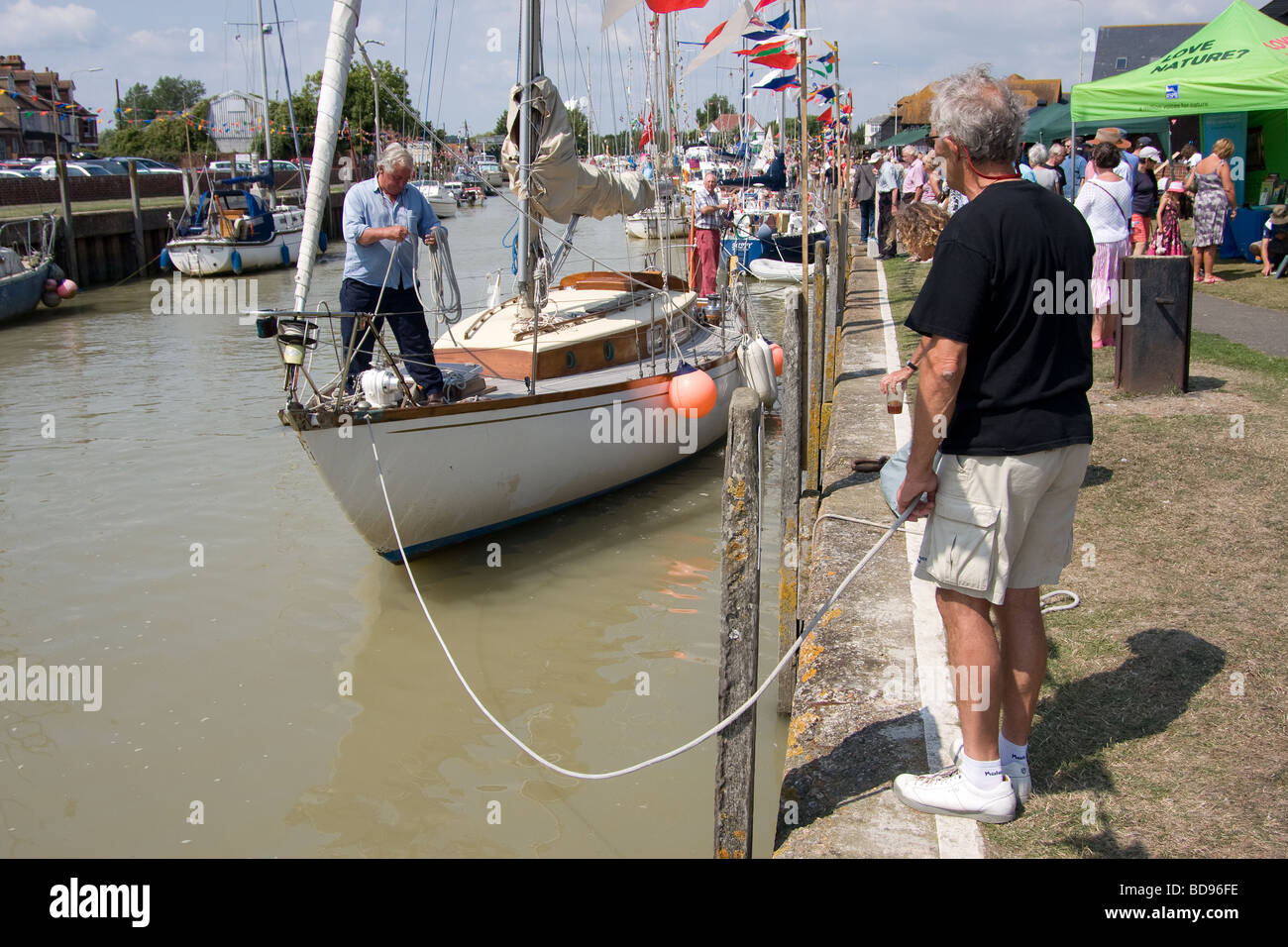 maritime festival Rye Strand Quay river tillingham east sussex england ...
