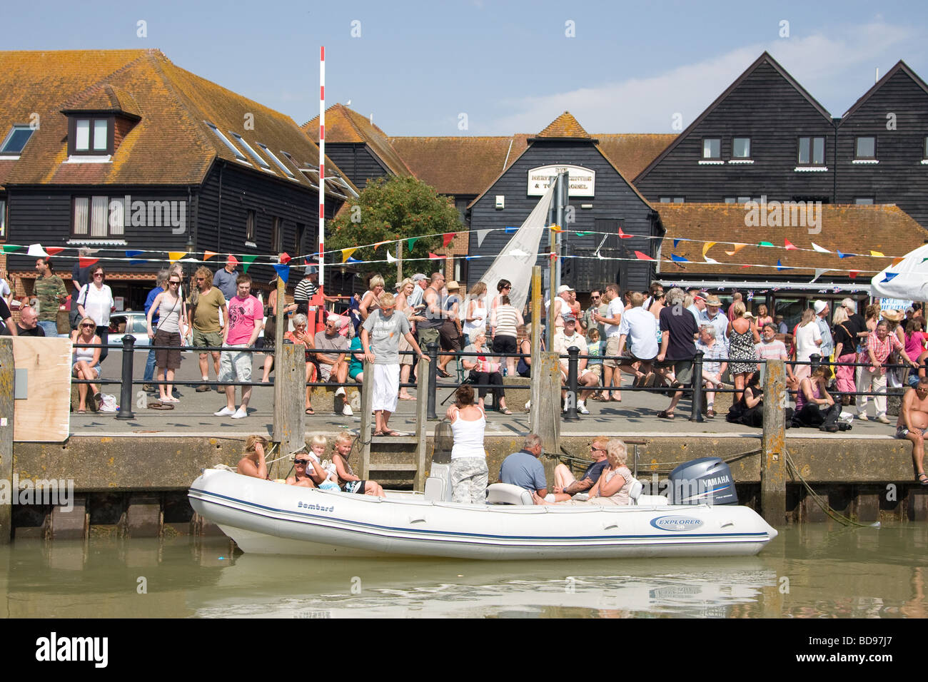 maritime festival Rye Strand Quay river tillingham east sussex england ...