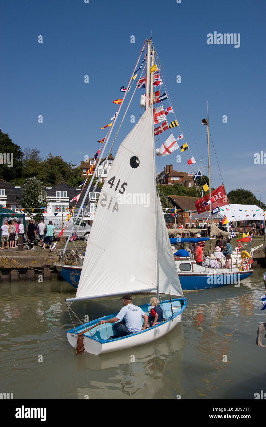 maritime festival Rye Strand Quay river tillingham east sussex england ...