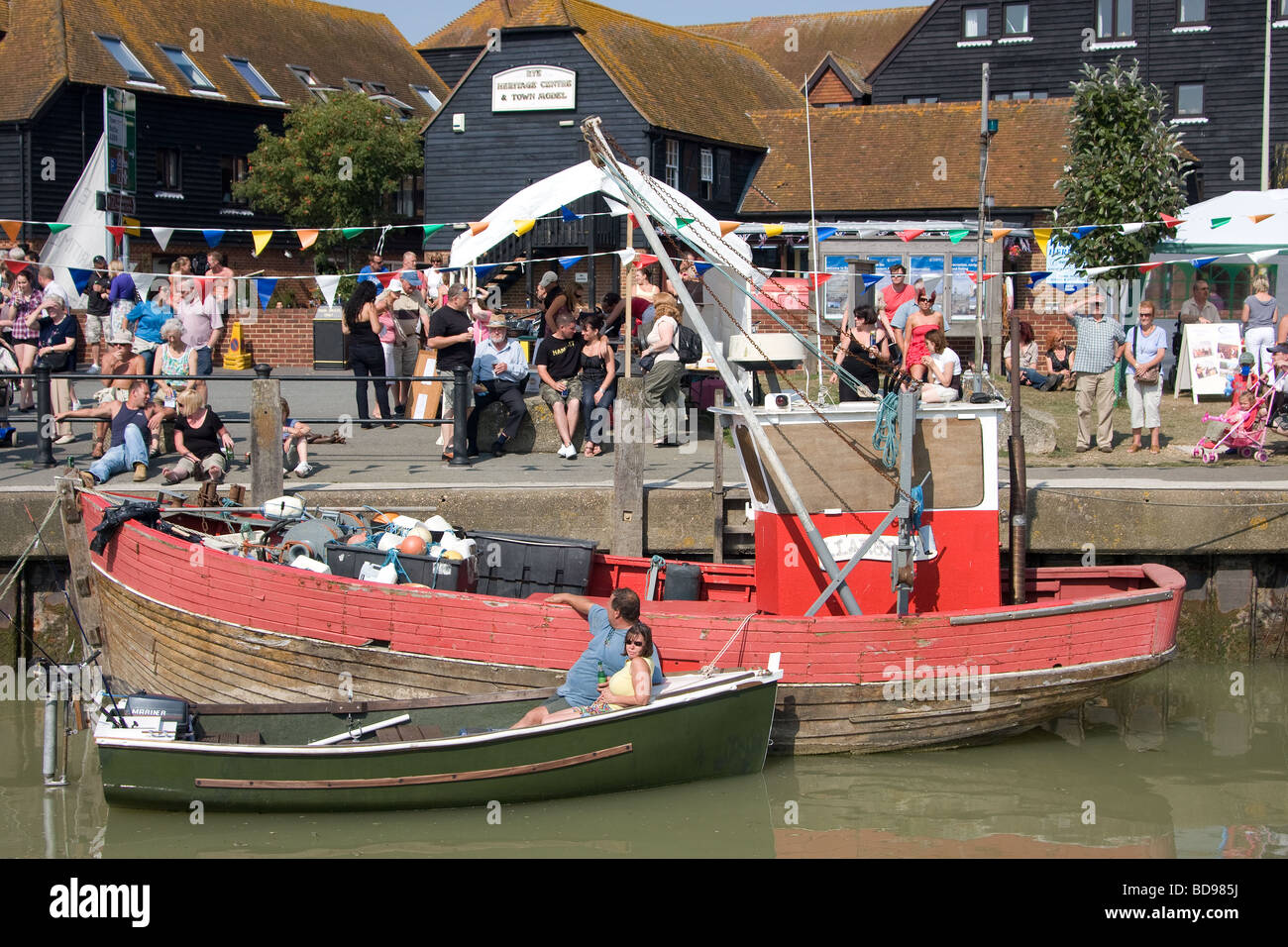 maritime festival Rye Strand Quay river tillingham east sussex england ...