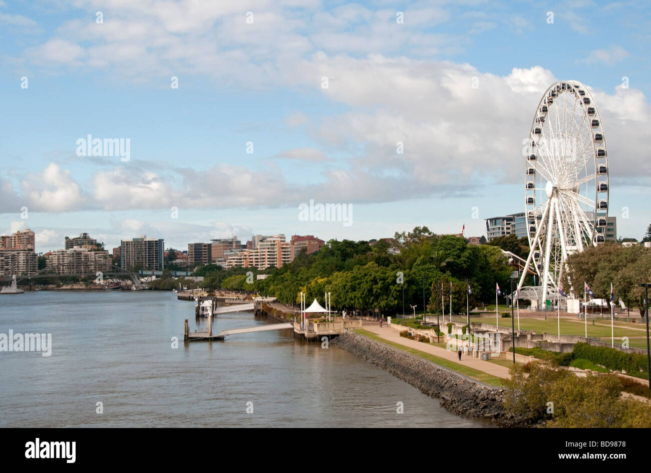 The Brisbane Wheel in Southbank, Brisbane, Australia Stock Photo - Alamy