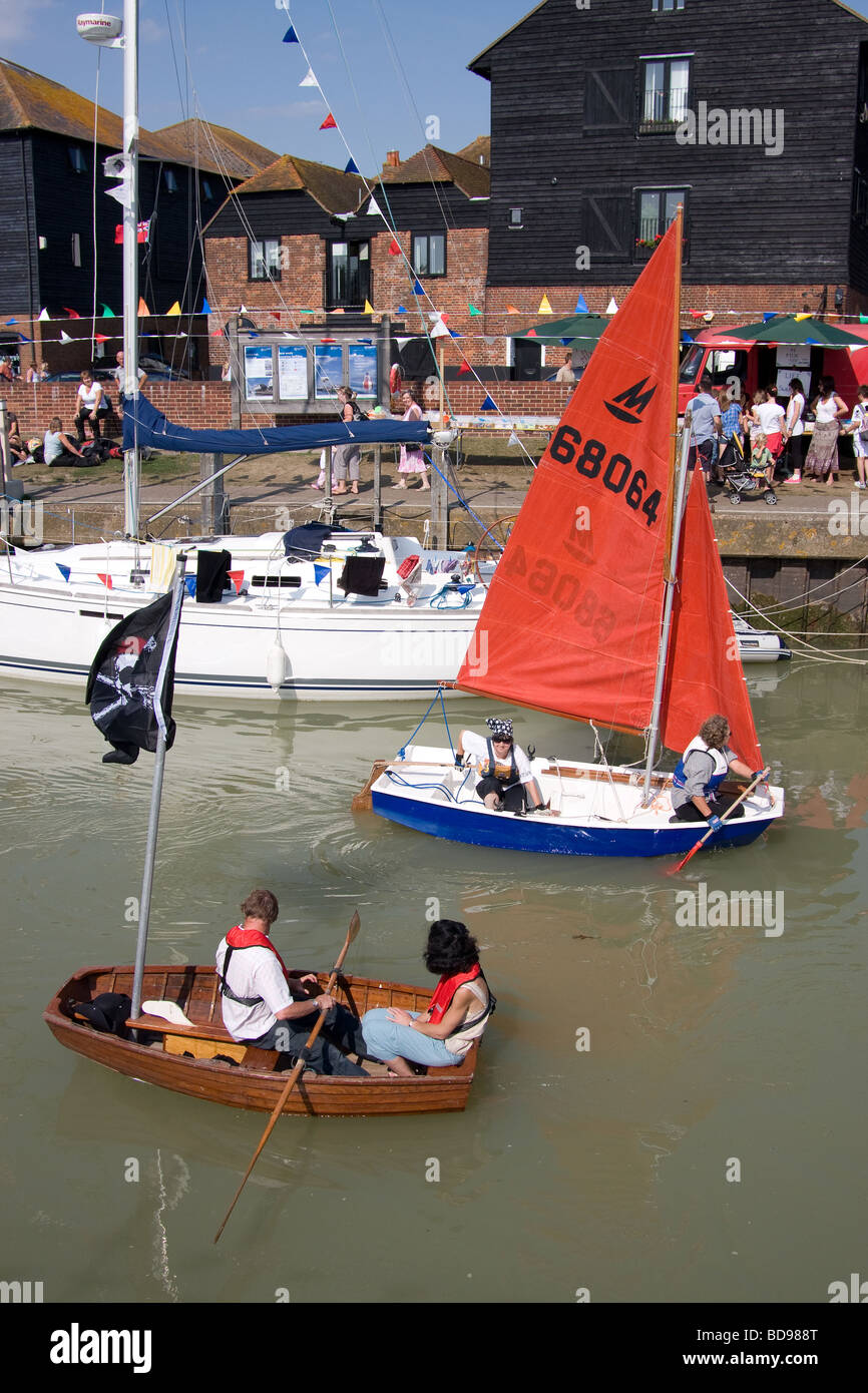 maritime festival Rye Strand Quay river tillingham east sussex england ...