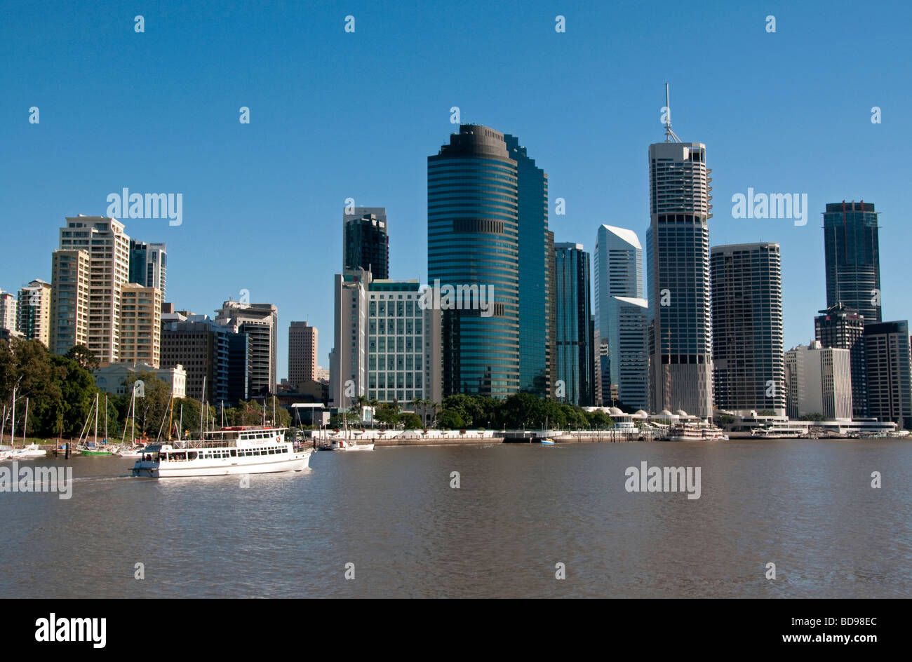 The city of Brisbane in Australia Stock Photo - Alamy