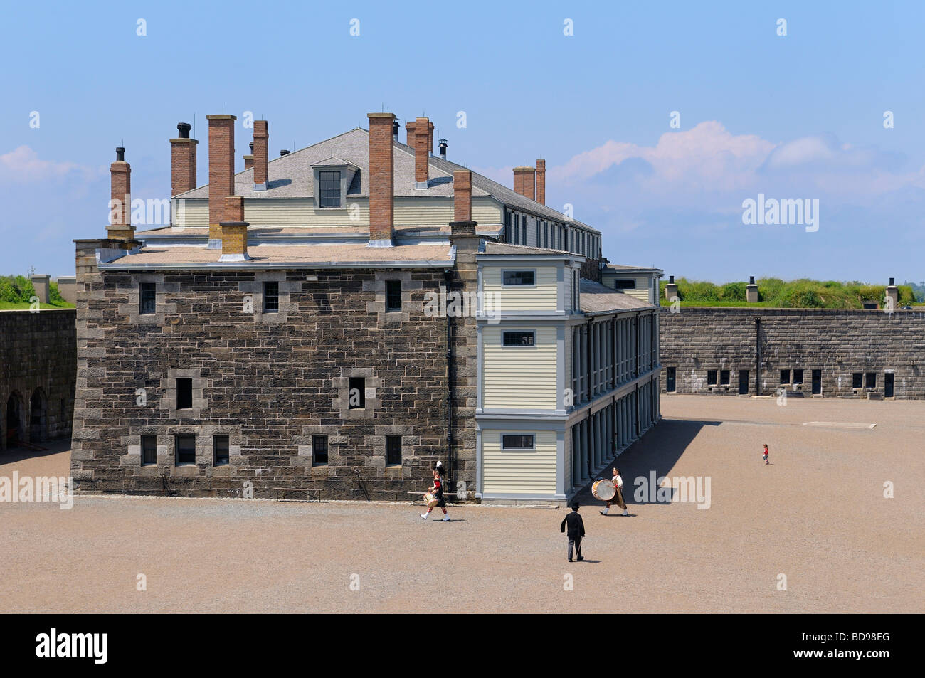 Historic Cavalier building at the center of the Citadel in Halifax Nova ...