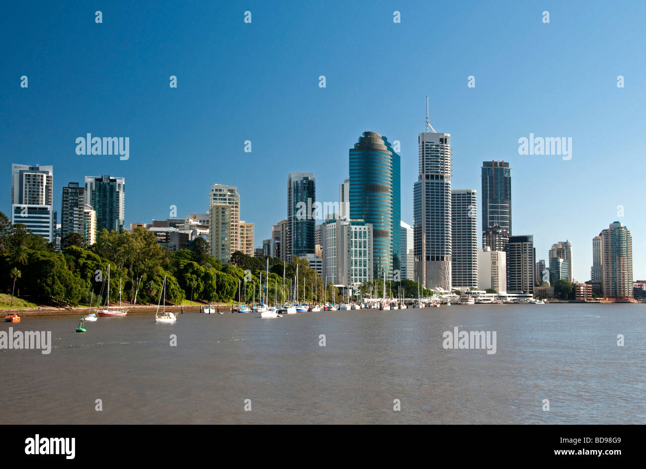 The city of Brisbane in Australia Stock Photo - Alamy