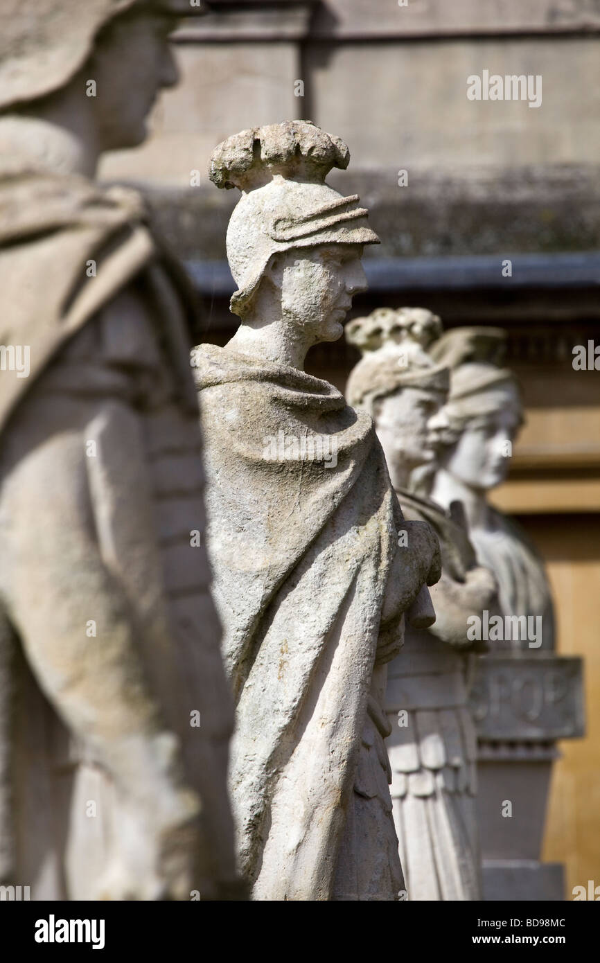Roman baths bath statue hi-res stock photography and images - Alamy