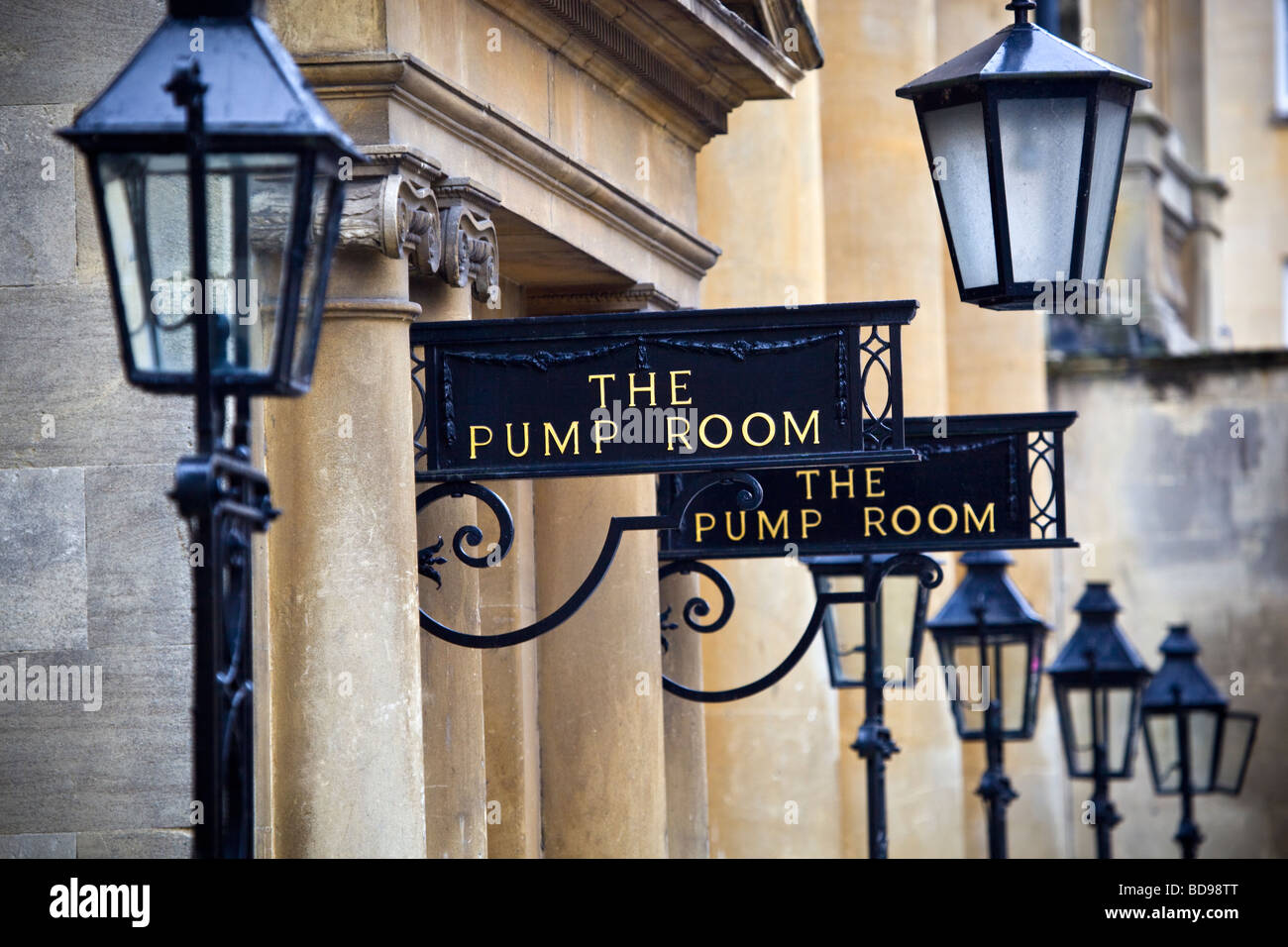 The Pump Room Bath Somerset England Stock Photo - Alamy