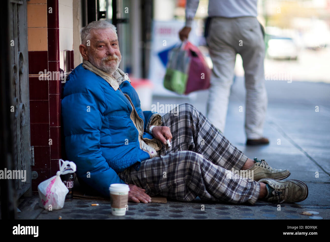 Homeless in San Francisco, San Francisco, California, USA Stock Photo ...