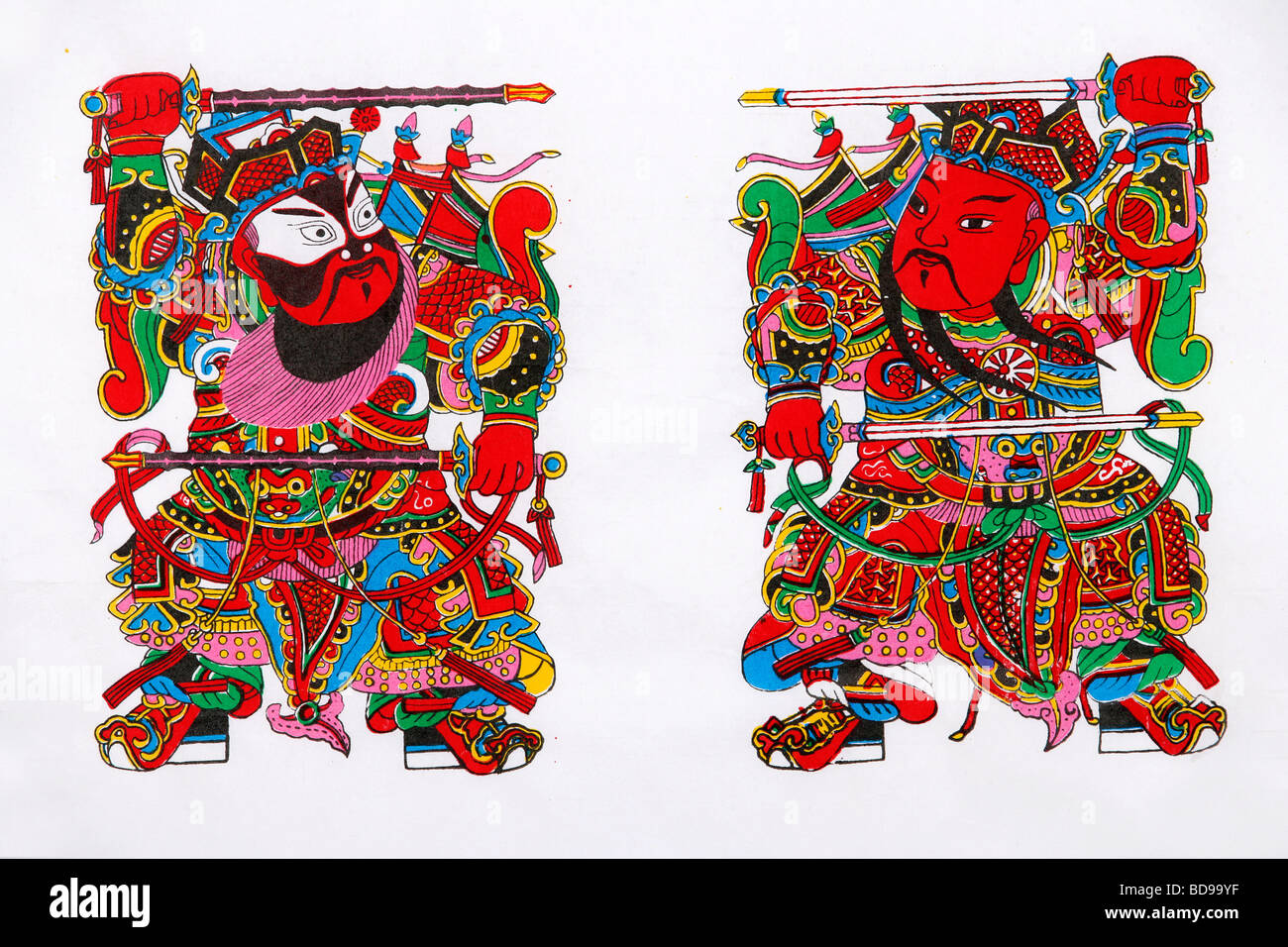 Chinese traditional print Stock Photo - Alamy