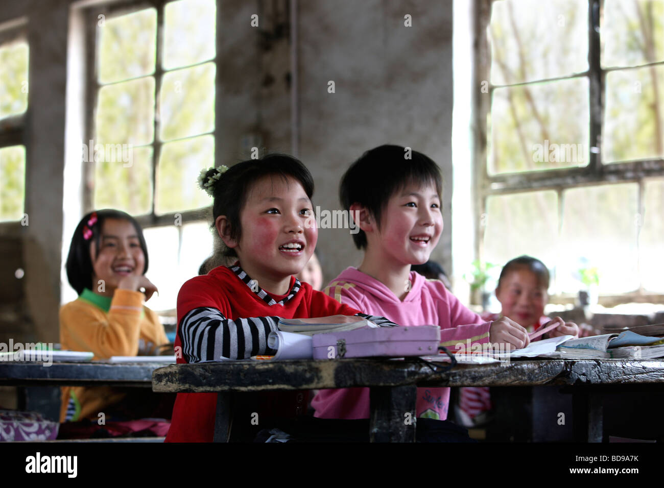 China education rural hi-res stock photography and images - Alamy