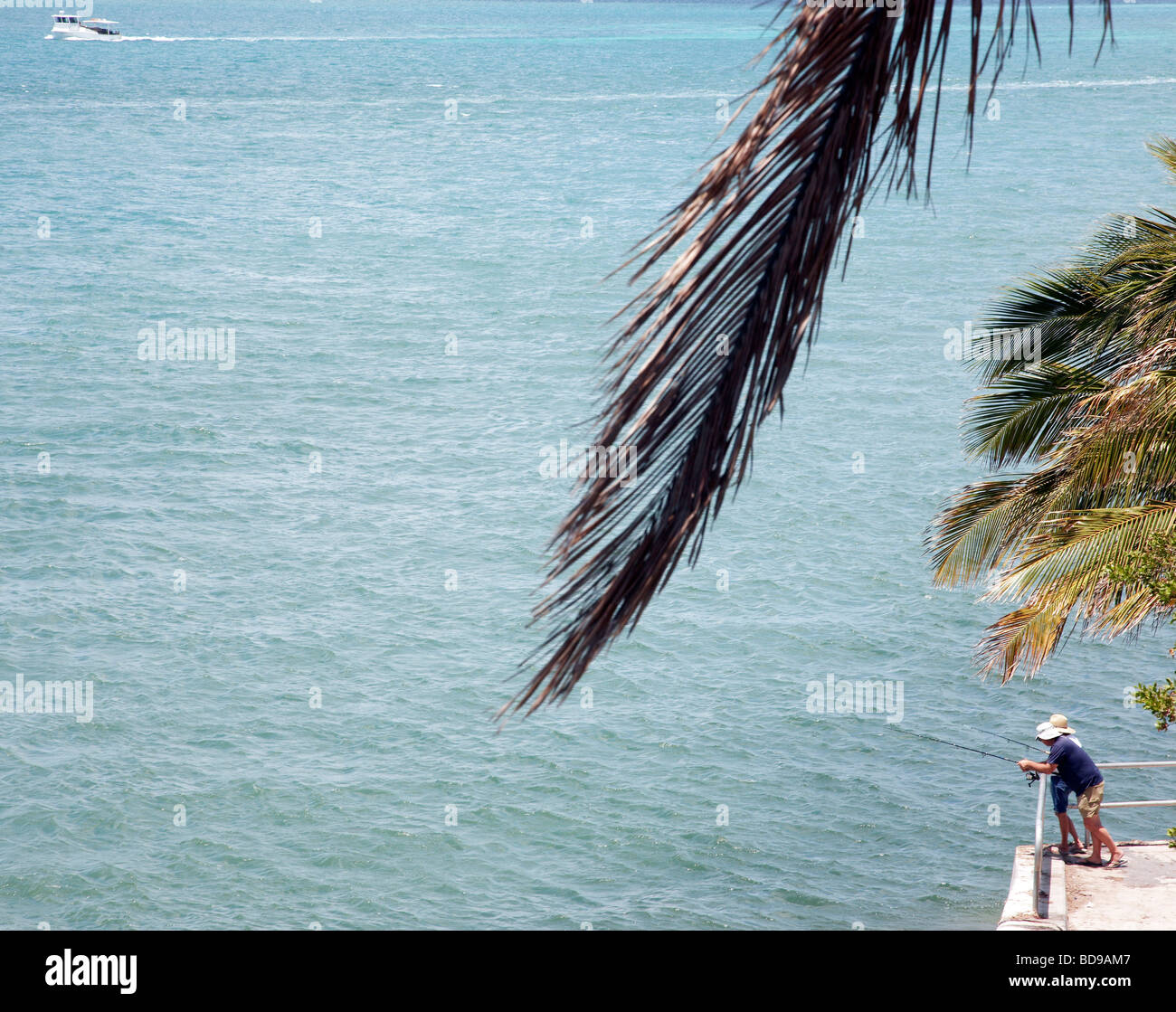 Florida keys fishing boat hi-res stock photography and images - Alamy