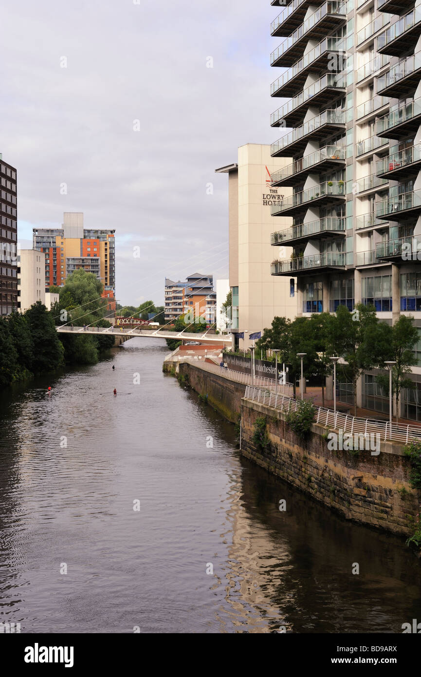 Blackfriars bridge river irwell manchester hi-res stock photography and ...