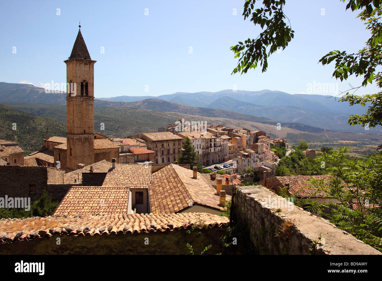 Pacentro in Abruzzo, Italy Stock Photo - Alamy