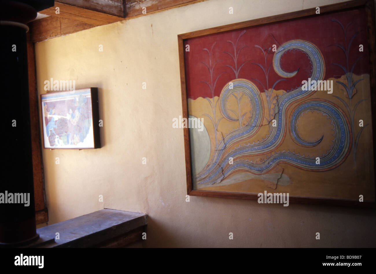 Greece, Crete, Knosos, palace Stock Photo - Alamy