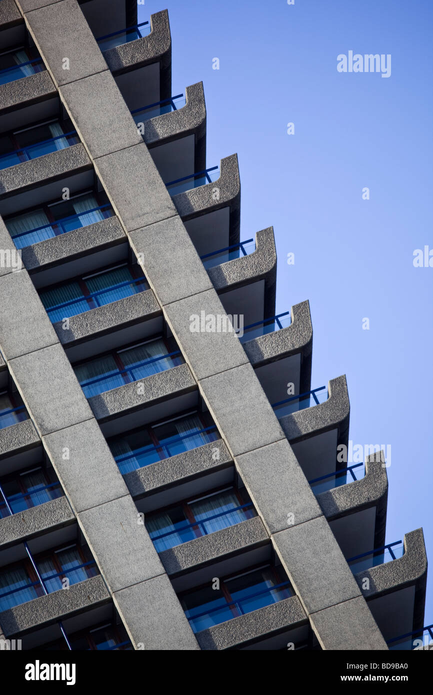 Tower Apartment Block at the Barbican London Stock Photo - Alamy