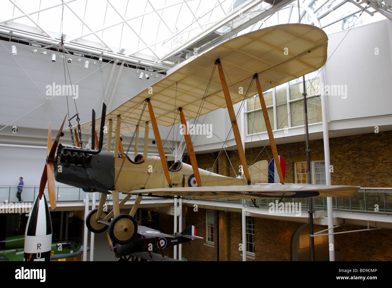 Wonderful example of World War 1 Royal Aircraft Factory BE.2C military ...
