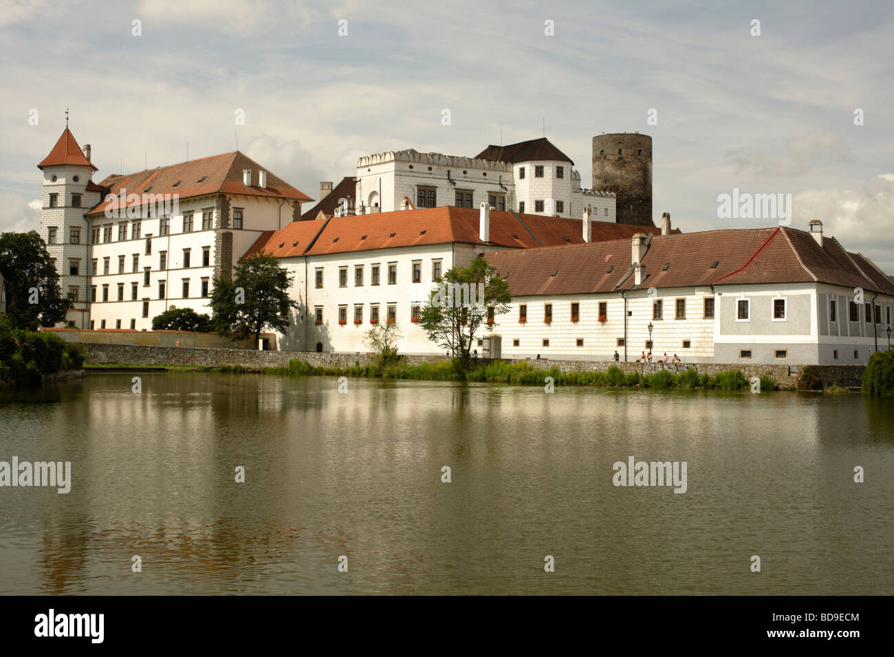 TOWN JINDRICHUV HRADEC SOUTHERN BOHEMIA CZECH REPUBLIC EUROPE Stock ...