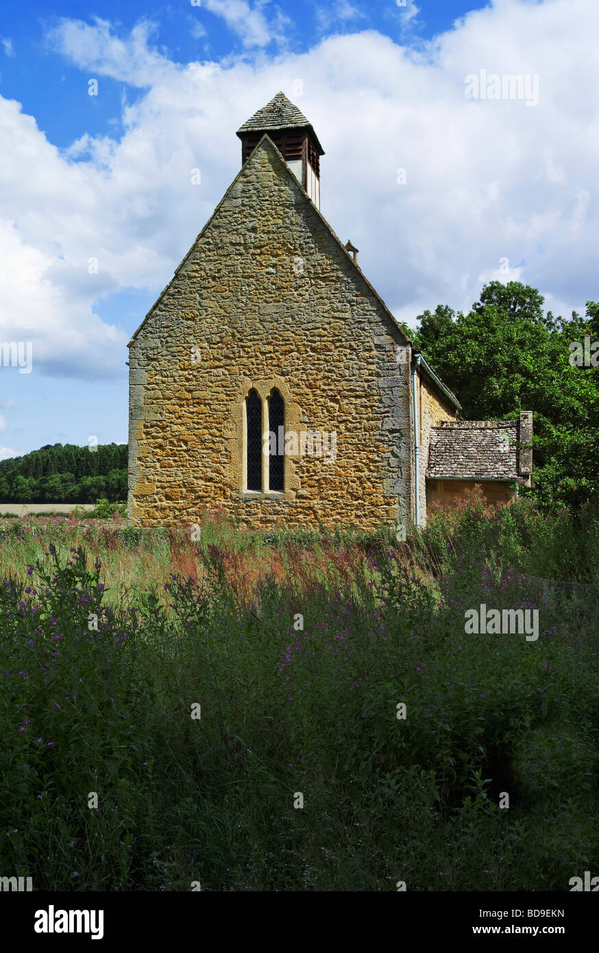 A parish church church of england Hailes Abbey church in the cotswolds ...