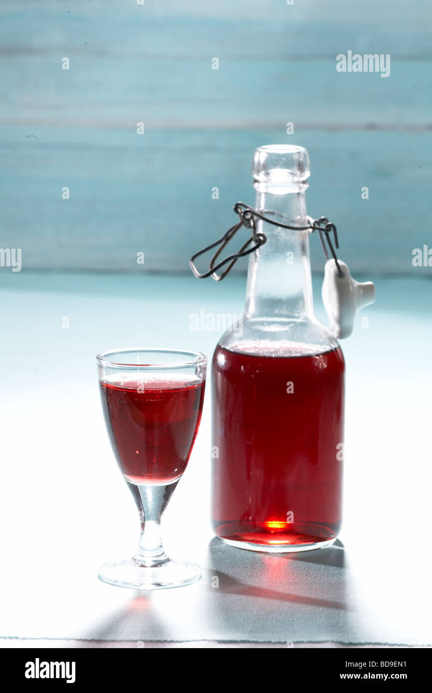 Elderberry liqueur hi-res stock photography and images - Alamy
