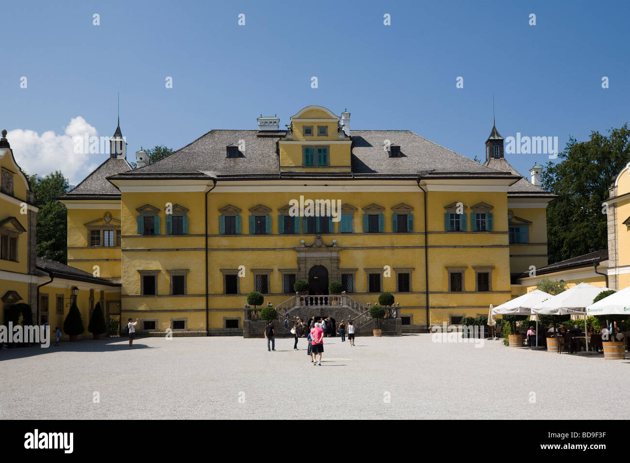 Schloss Hellbrunn Palace, Salzburg Austria EU Stock Photo - Alamy