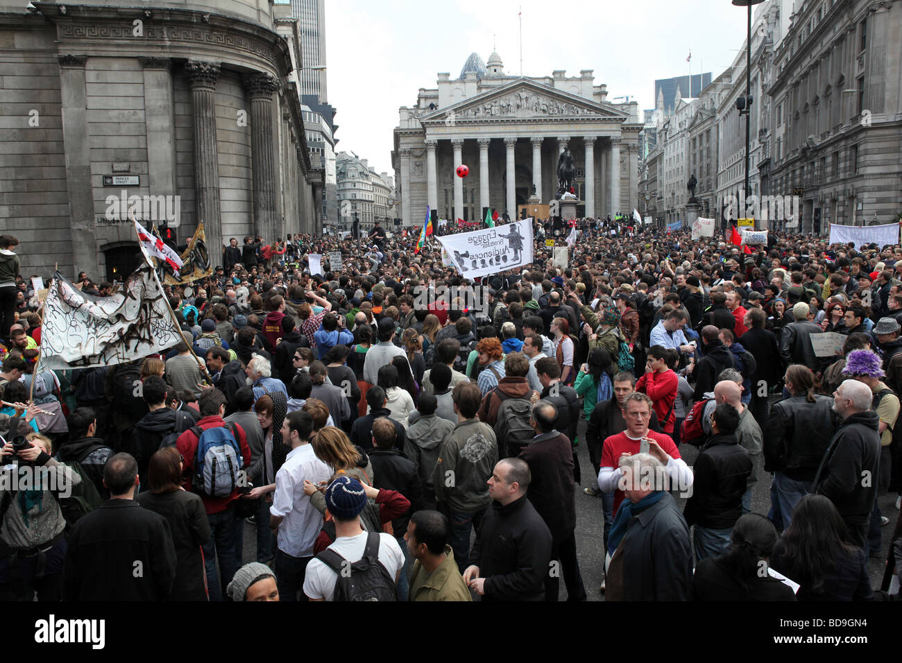 Bank protest of england hi-res stock photography and images - Alamy