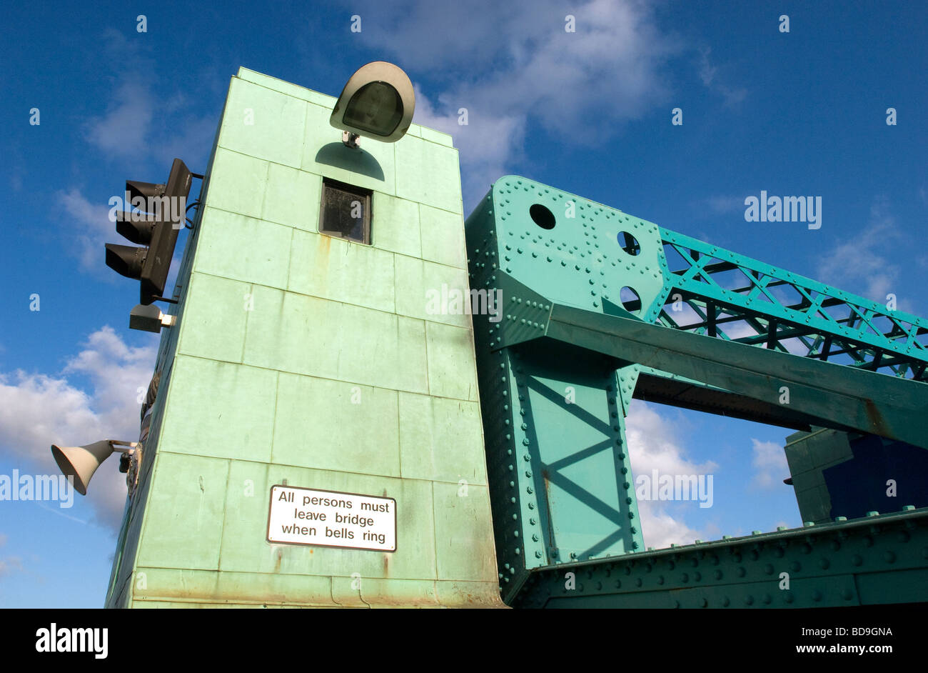 Lifting bridge, Poole, Dorset Stock Photo - Alamy
